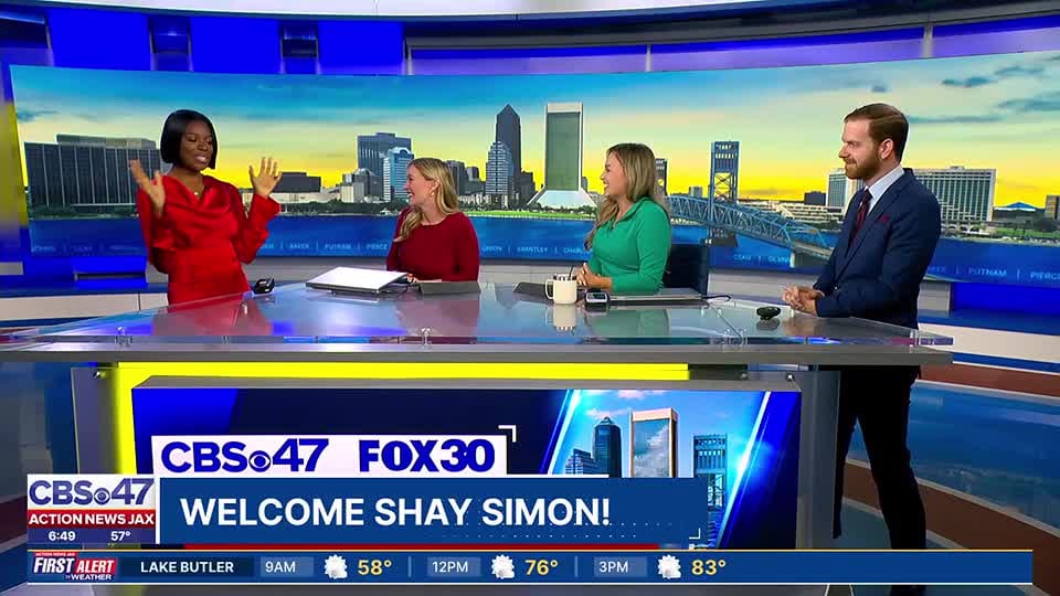 Welcome Shay Simon to the Action News Jax Morning Team!