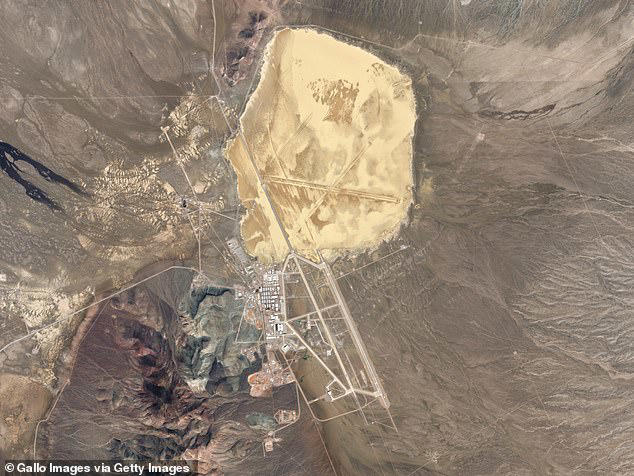 Tower at Area 51 spotted on Google Maps - could be 'alien technology'