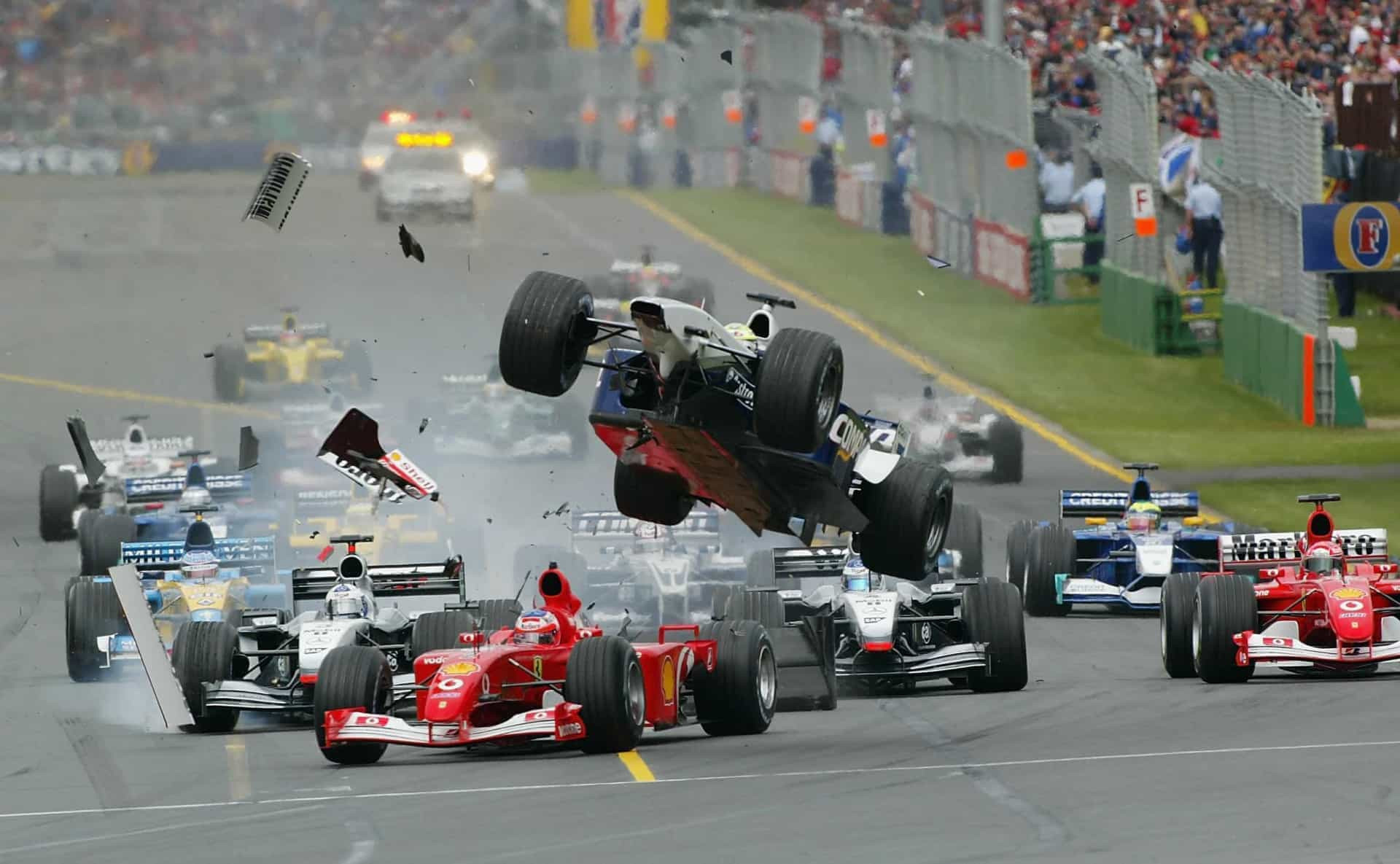 These are the worst accidents in Formula 1 history