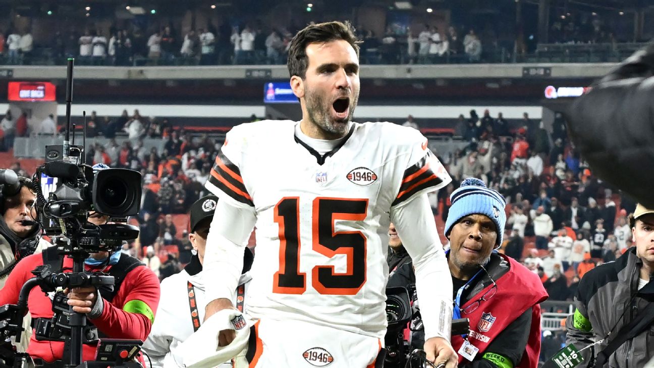 QB Joe Flacco, Browns reuniting on one-year deal, agent says