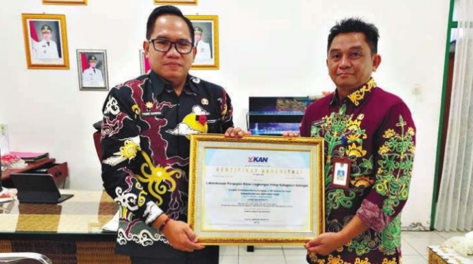 Terakreditasi dari KAN, Lab DLH Katingan Saat Ini Bisa Menguji Udara Ambien