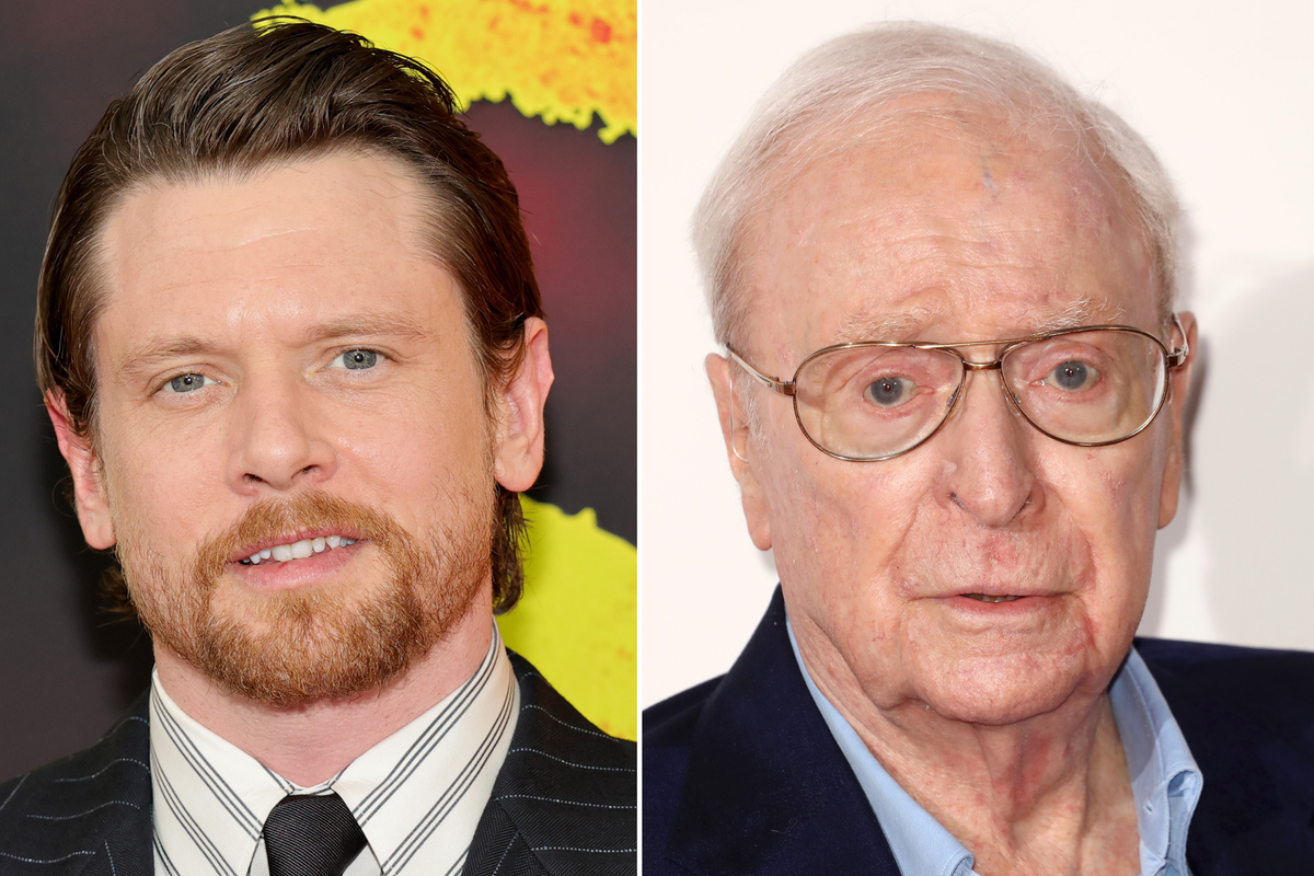 Jack O’Connell recalls being ‘daunted’ by Michael Caine spitting experience