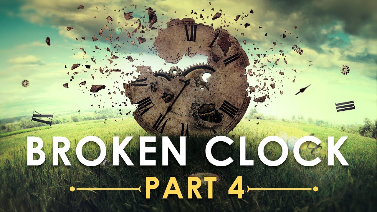 Broken Clock - Photo Manipulation Tutorial - PART 4