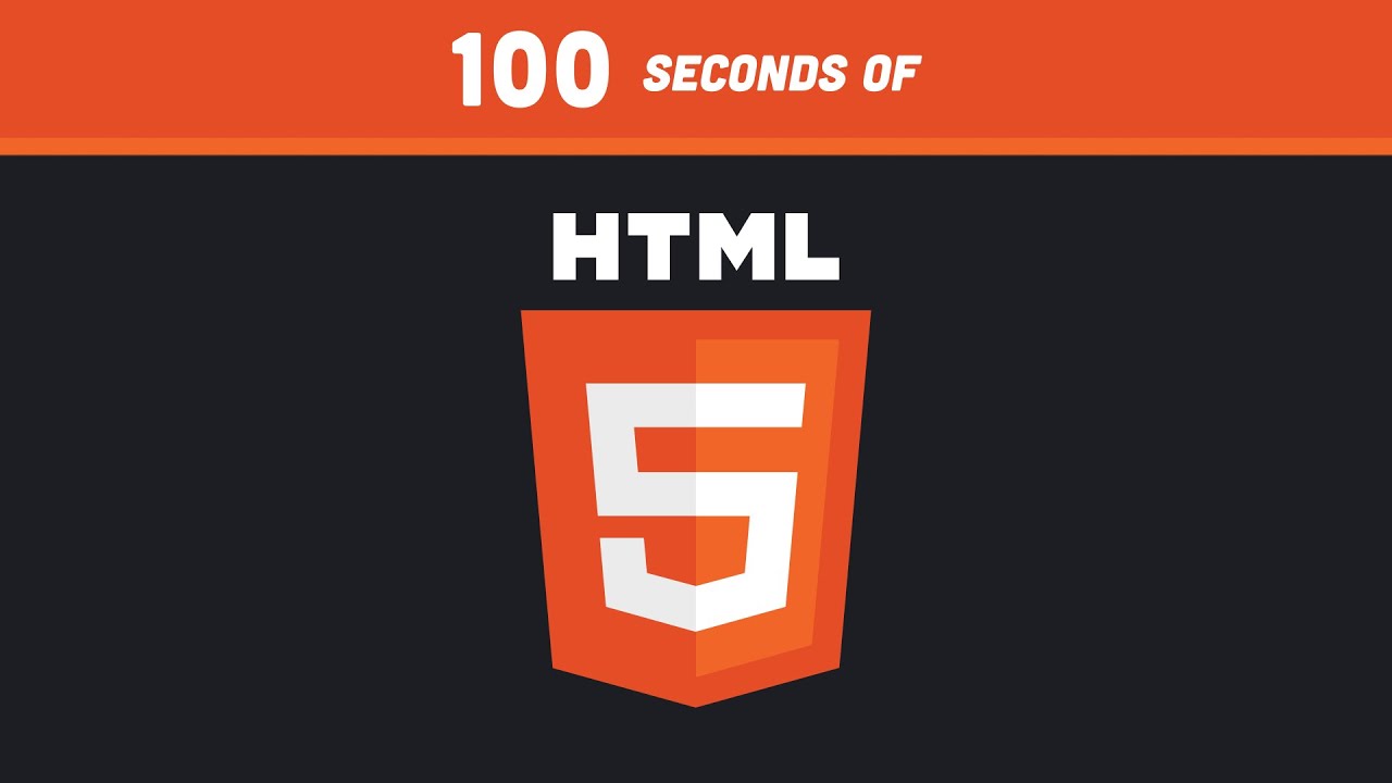HTML Explained in 100 Seconds