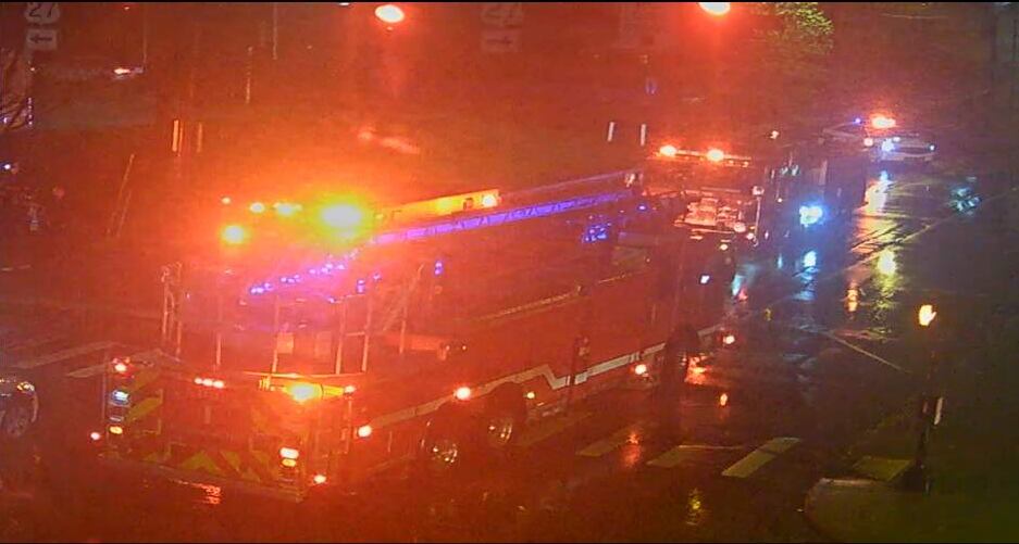 Two Hurt In Crash That Blocked Busy Lexington Intersection