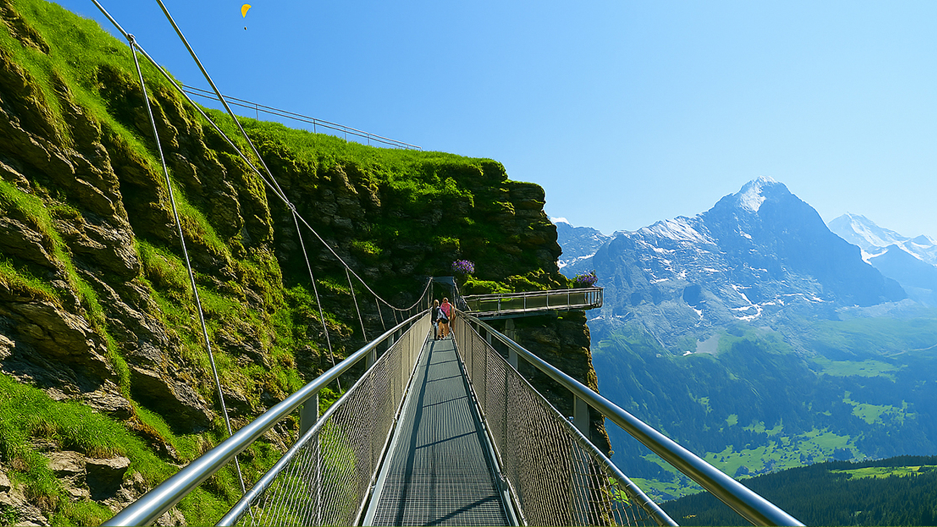 Grindelwald Suíça - Primeiro Passeio Pelo Penhasco, O Lugar Mais Épico ...