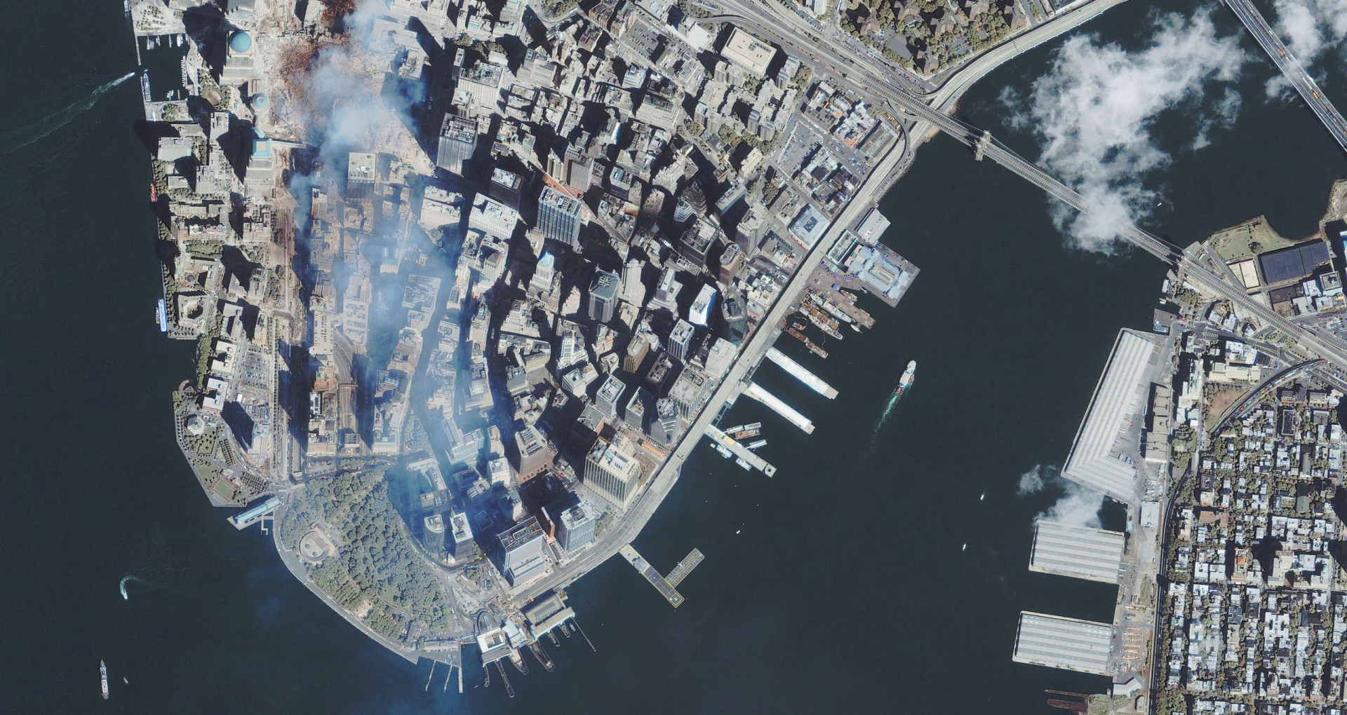 9/11 and other historical events captured from outer space