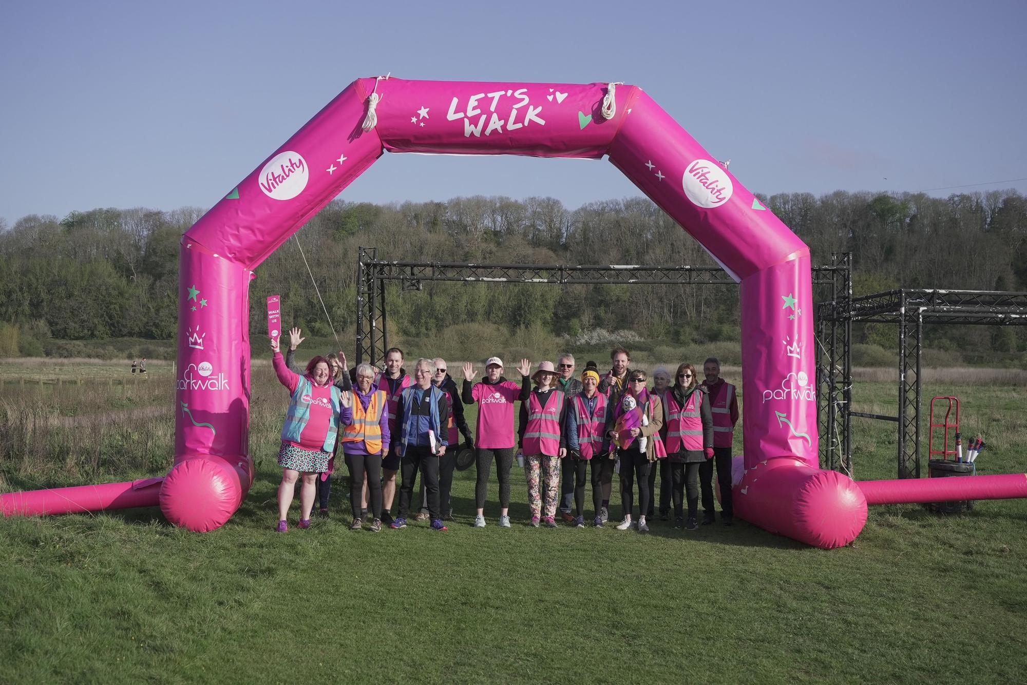 Heather Knight visits local parkrun to encourage people to ‘Talk in the ...