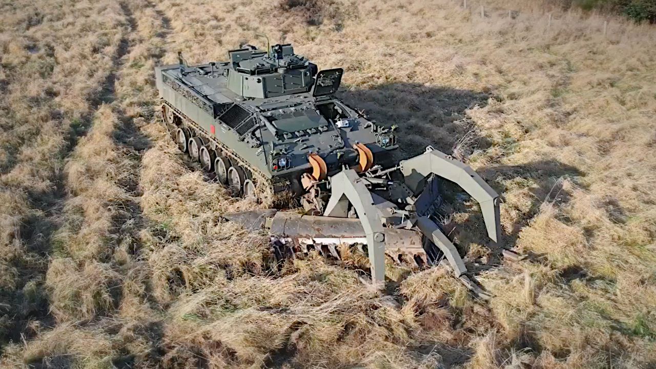 Mine sweeping robot successfully trialed by British Army