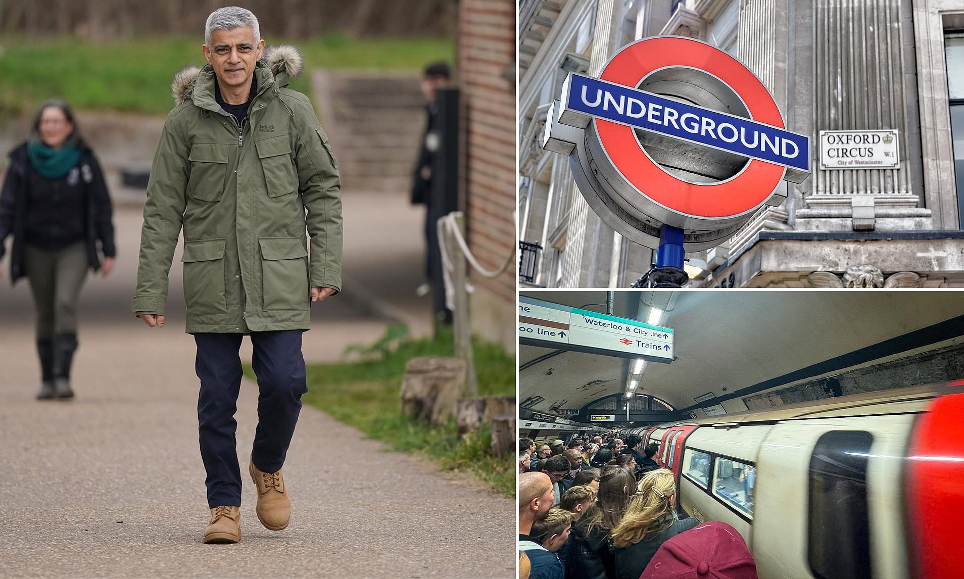 Tube drivers on £64k get four-day week after Khan caved to unions