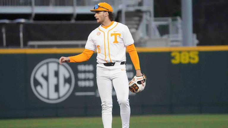 Gavin Kilen's Status for Tennessee Baseball vs Ole Miss
