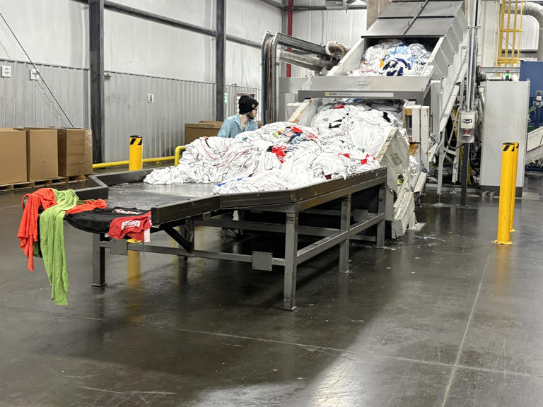 Inside Unifi's Textile-to-Textile Recycling Operation