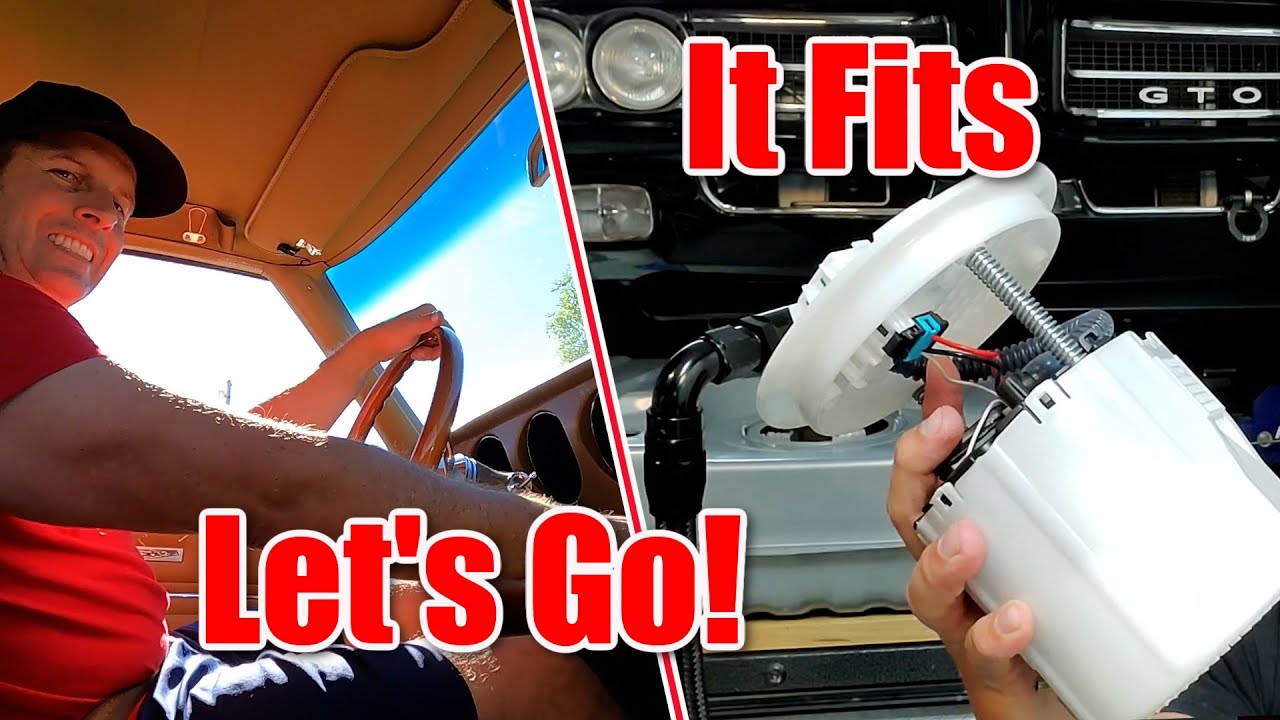 Rick's Restomod Tank with LS3 In-Tank Pump, Install, and Test Drive! Part 3