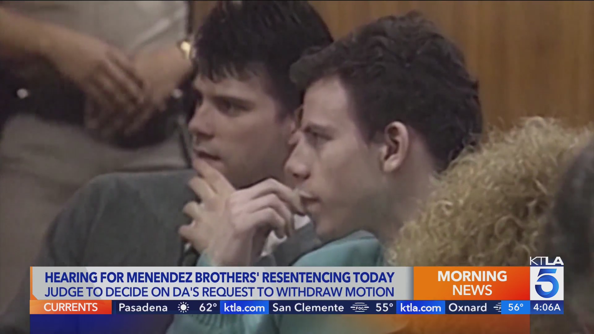 Hearing in Menendez brothers' resentencing saga to get underway Friday