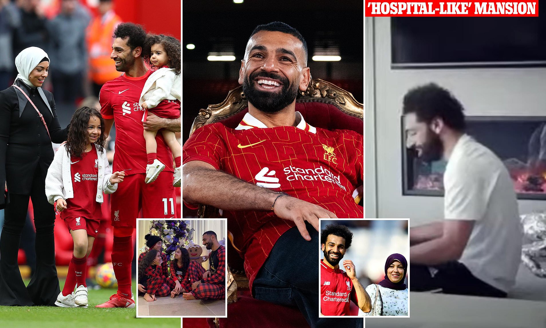 How Mohamed Salah's family's stunning Merseyside home - and a £40m ...