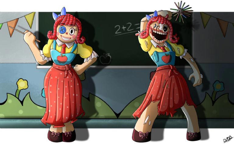 Cómo se vería la amable Miss Delight de ‘Popy Playtime’ si fuera real ...