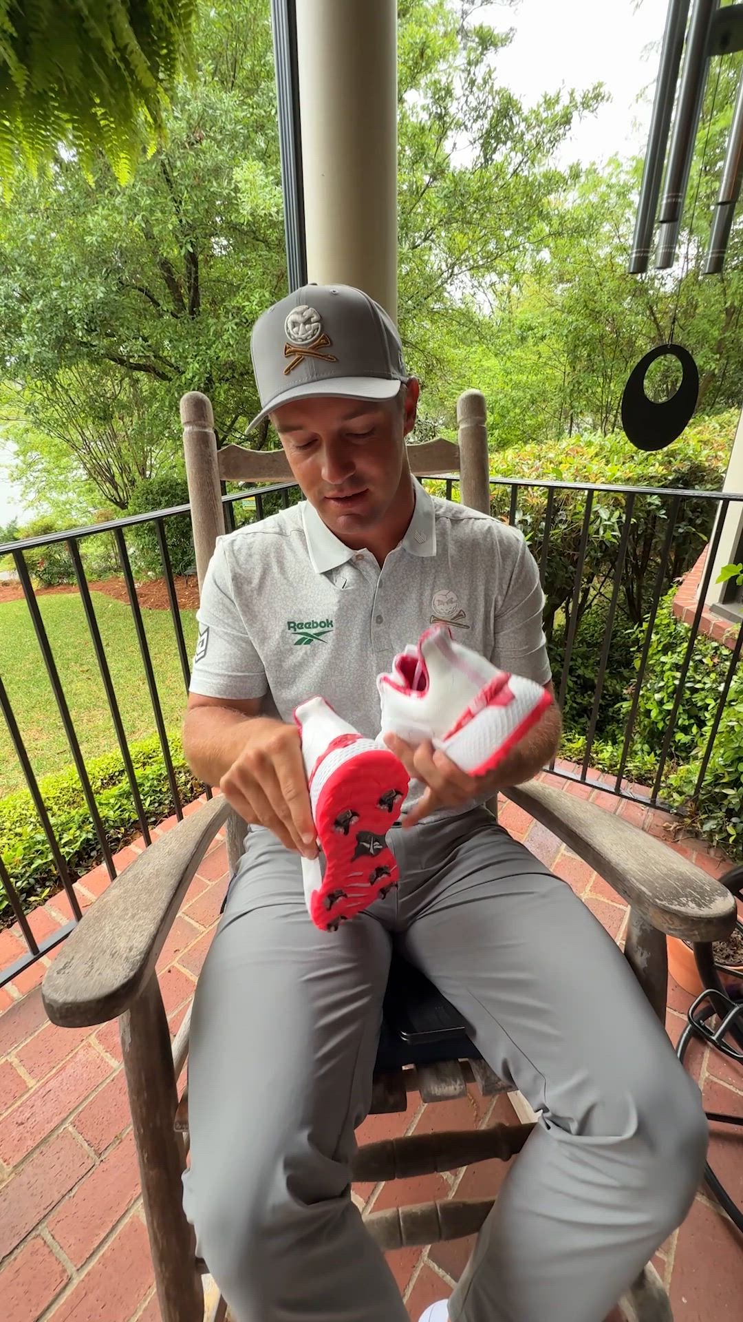 Bryson DeChambeau Unveils Reebok Golf Shoes