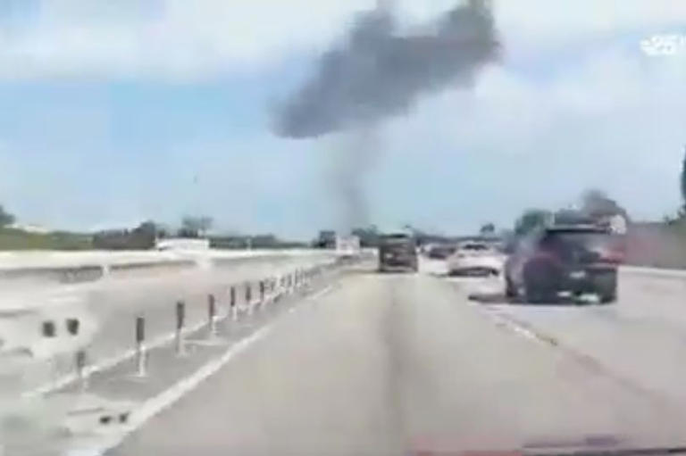 Bizarre flight path of Boca Raton jet mapped before fiery crash in Florida