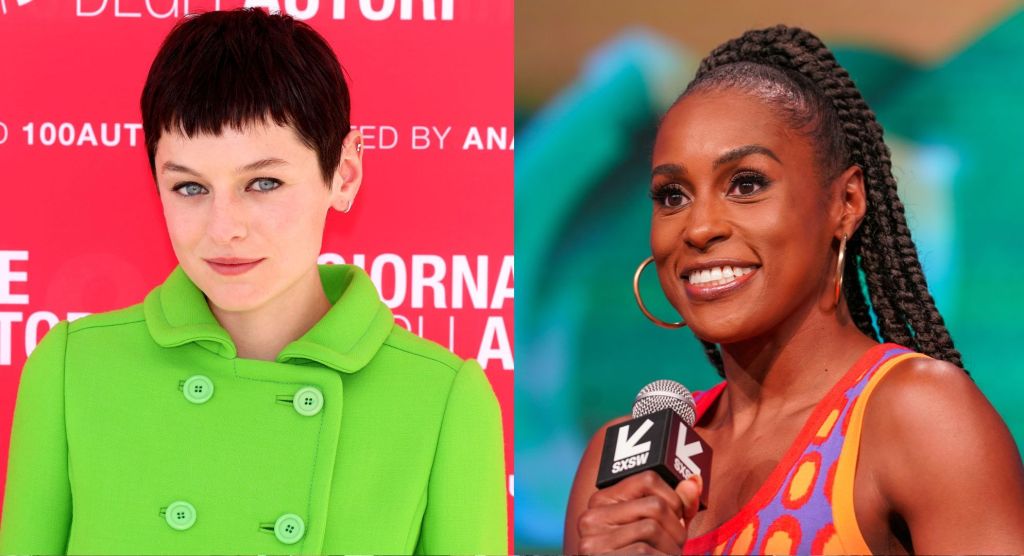 Black Mirror’s Emma Corrin praises ‘brilliant’ on-screen lover Issa Rae