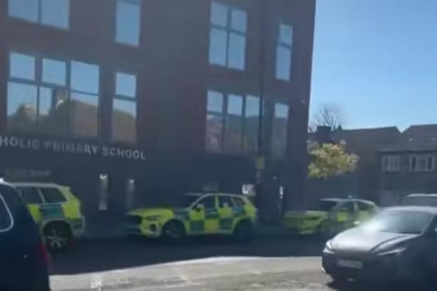Man dies after incident outside primary school in Sydenham