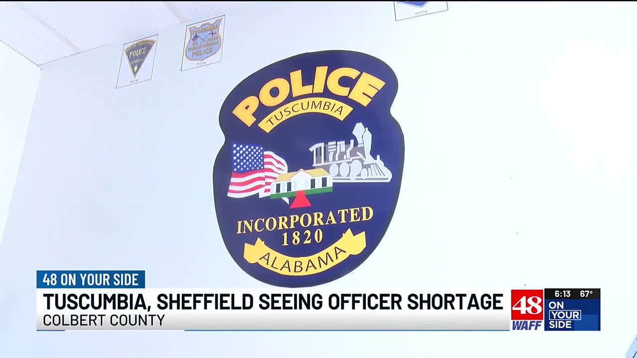 Sheffield, Tuscumbia facing police officer shortages