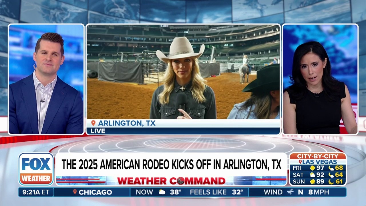 2025 American Rodeo kicks off in Arlington, TX