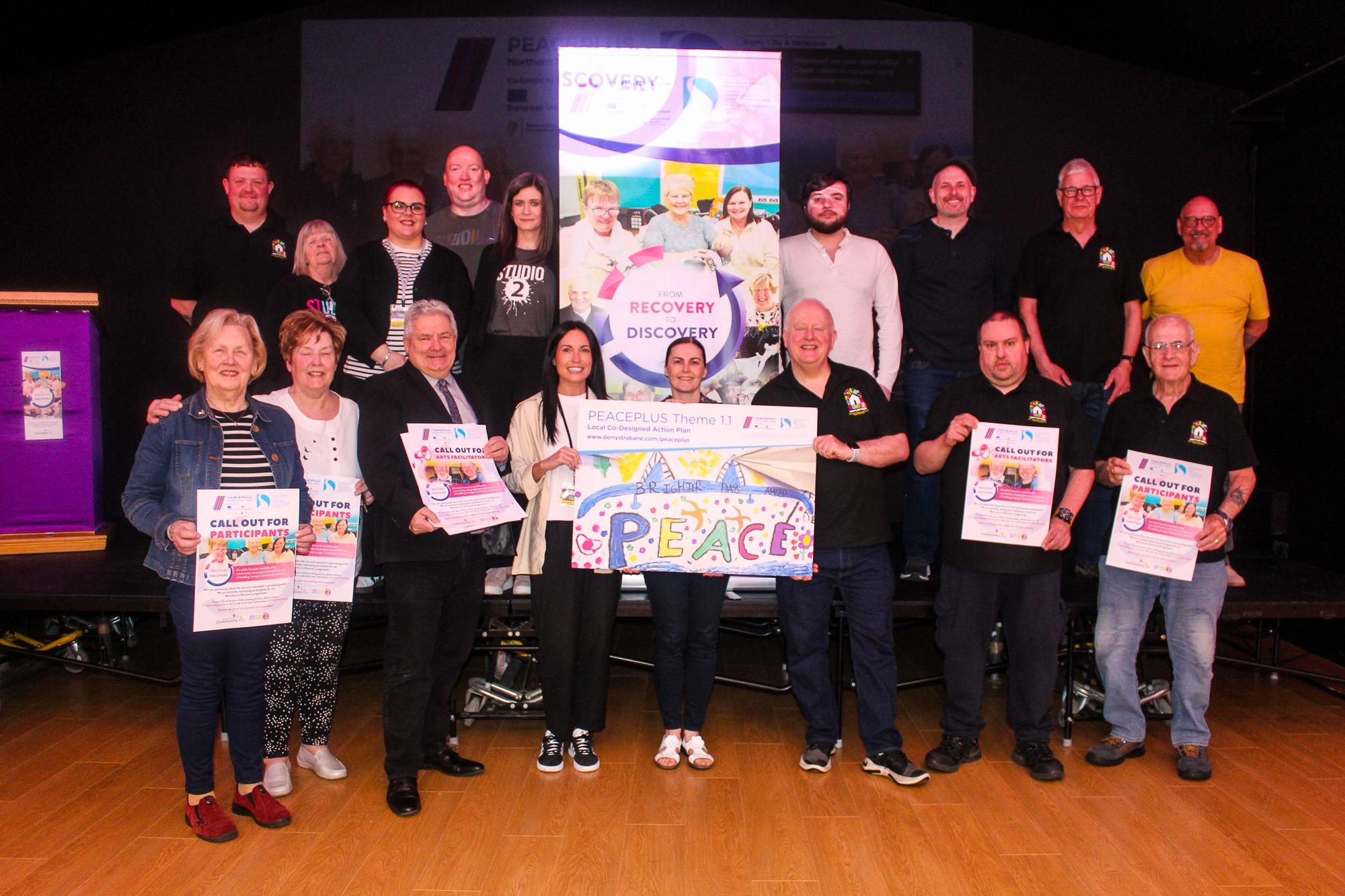 New Peace Plus 'ART: Recovery to Discovery' project launched in Derry