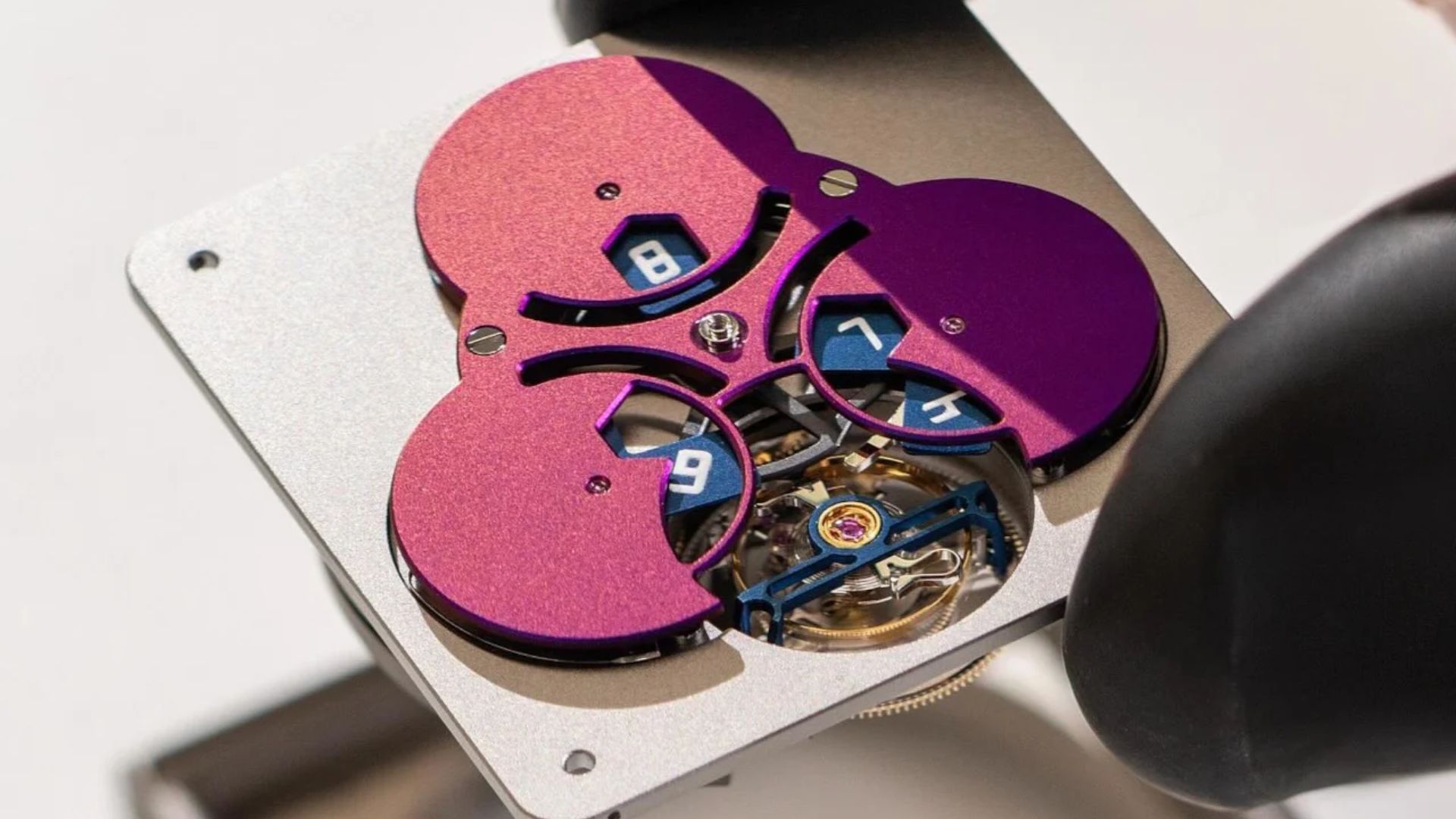 Photos: Wristwatch transforms into Optimus Prime-style robot with press ...