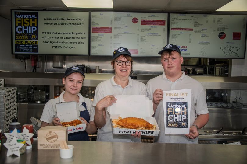 Couple turn chippy into a national sensation against all odds