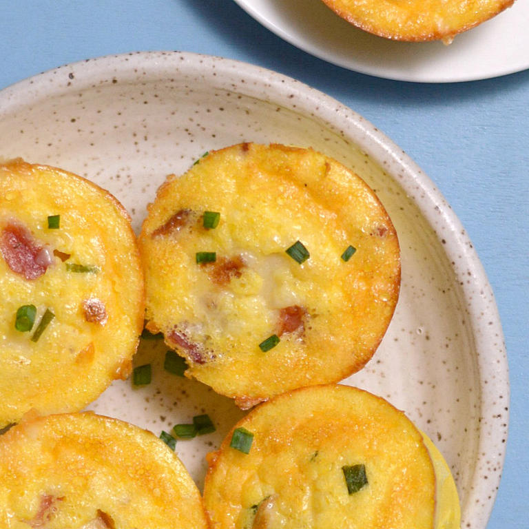 High Protein Egg Bites With Cottage Cheese