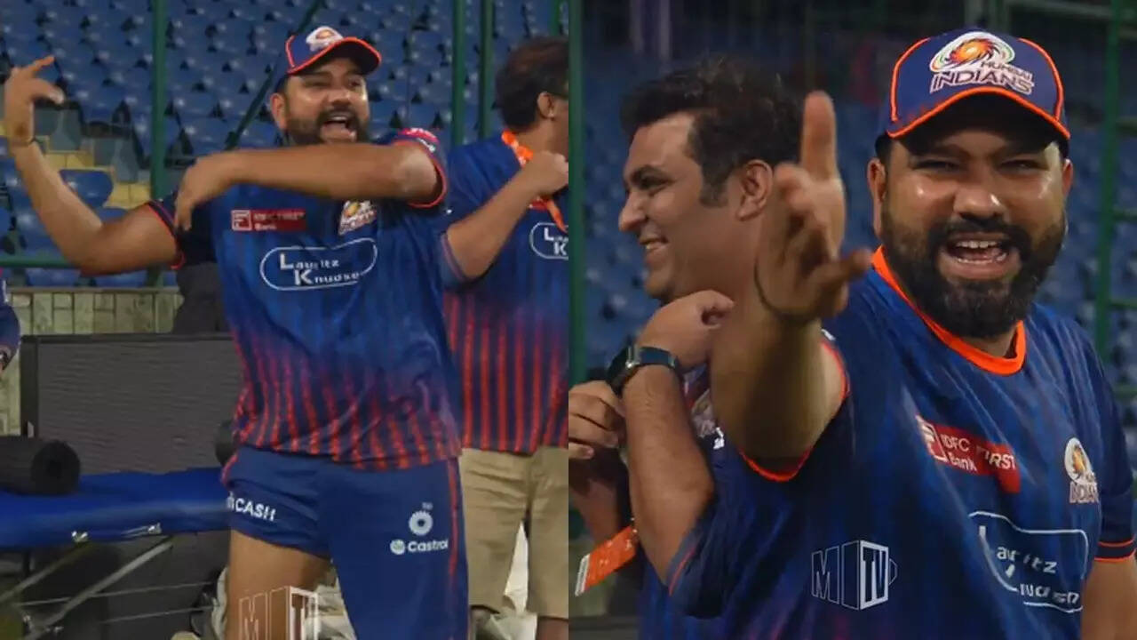 Rohit Sharma shouts 'abey mera kya le rha hai?' as dust storm ...