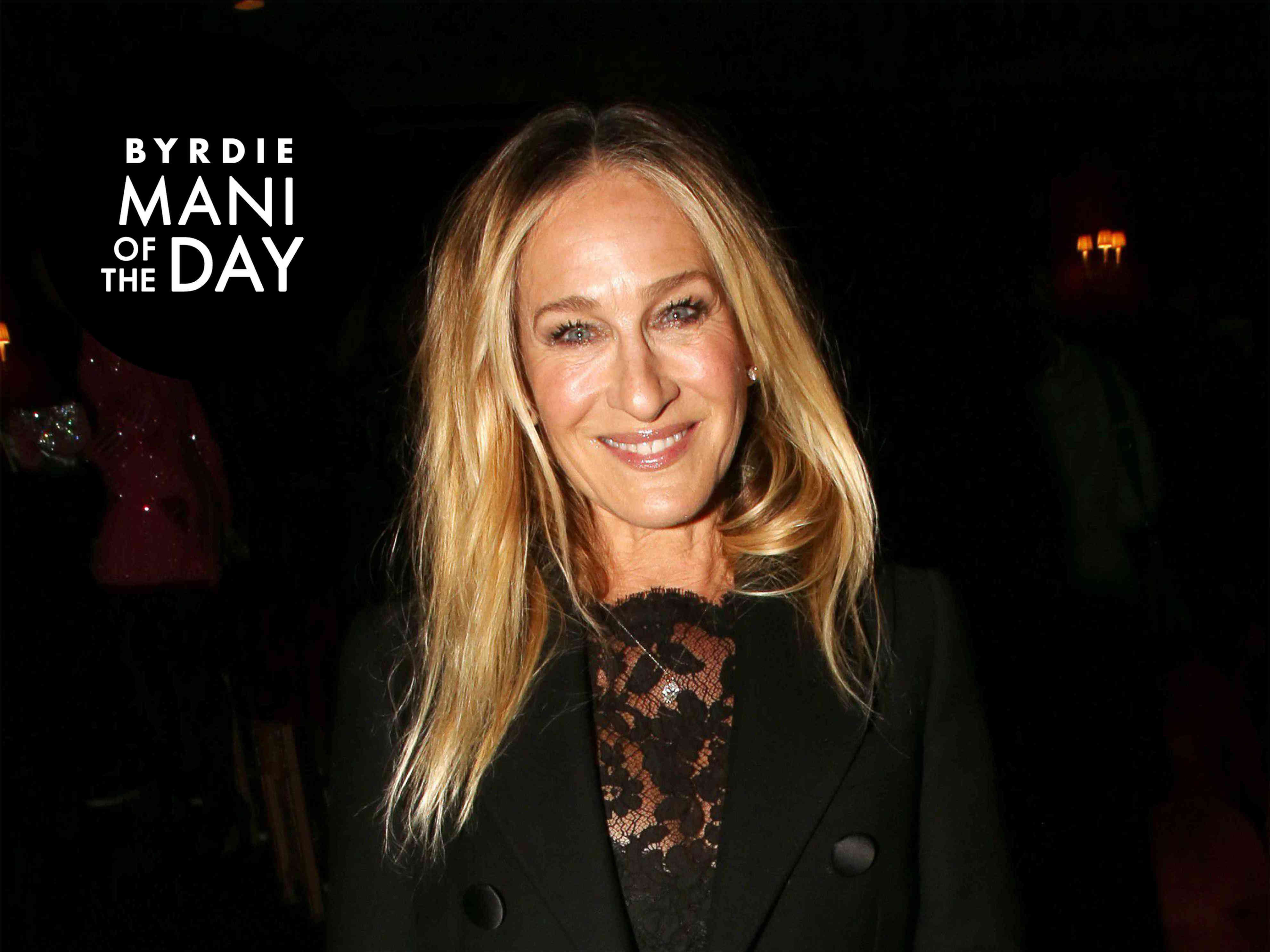 Try Sarah Jessica Parker's Black Patent Nails for a Carrie Bradshaw ...