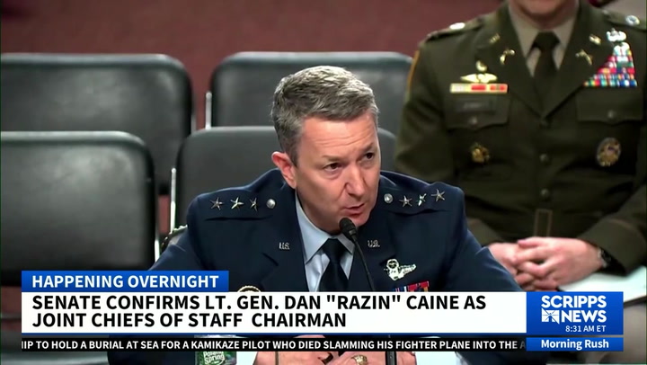 Dan Caine Confirmed as New Joint Chiefs Chairman by Senate