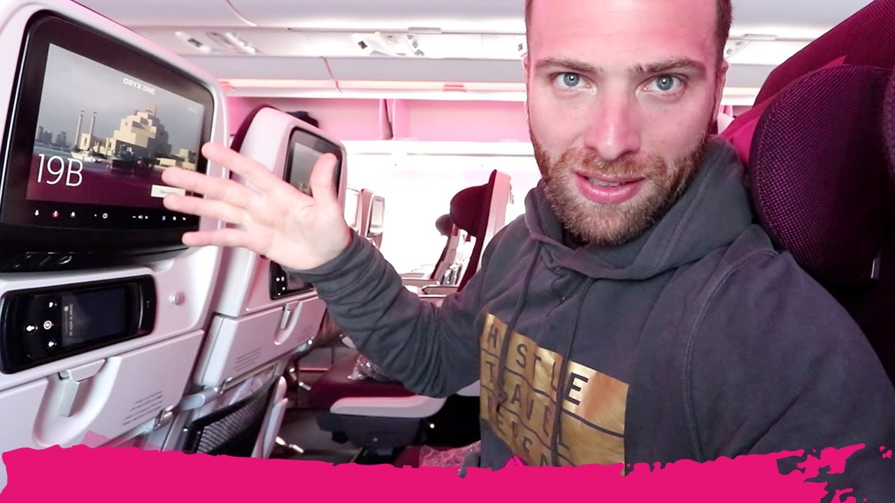QATAR AIRWAYS ECONOMY CLASS REVIEW | The BEST Economy Class in the ...