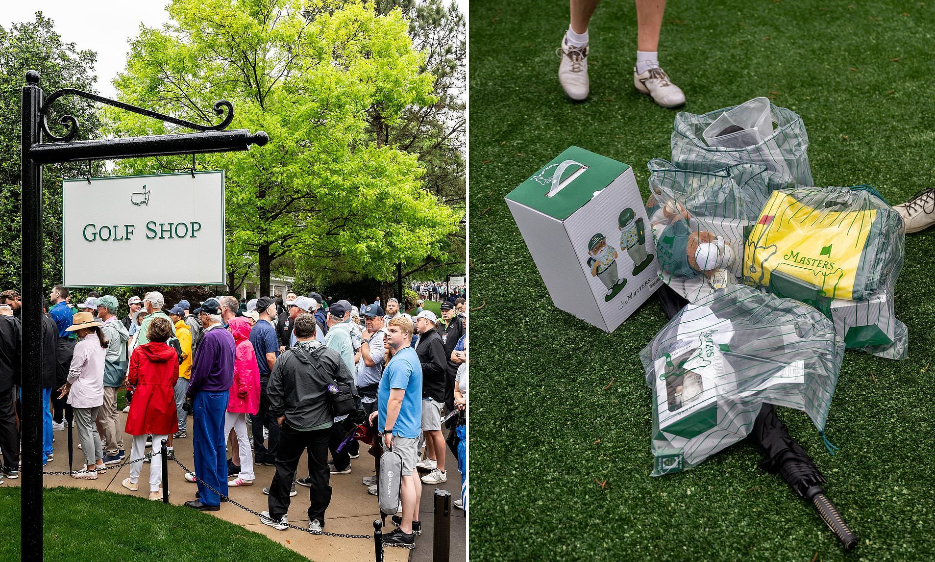 Masters fan reveals crazy amount one patron spent in the Augusta ...