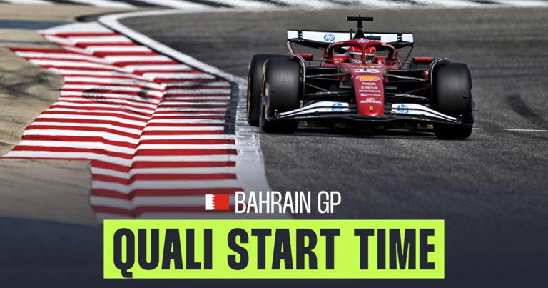Bahrain Grand Prix 2025: What time does qualifying start on Saturday?