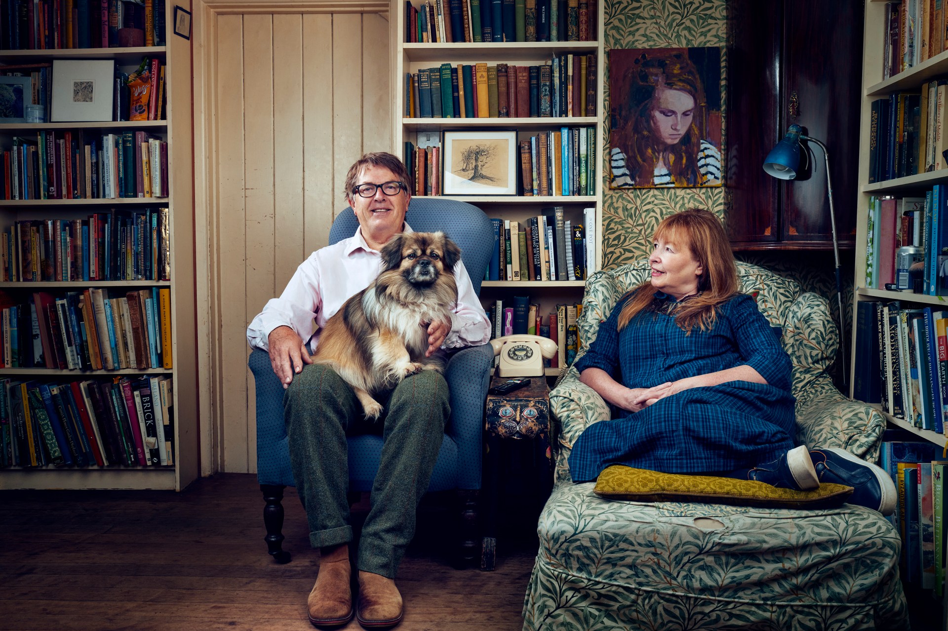 How old are Gogglebox stars Giles and Mary?