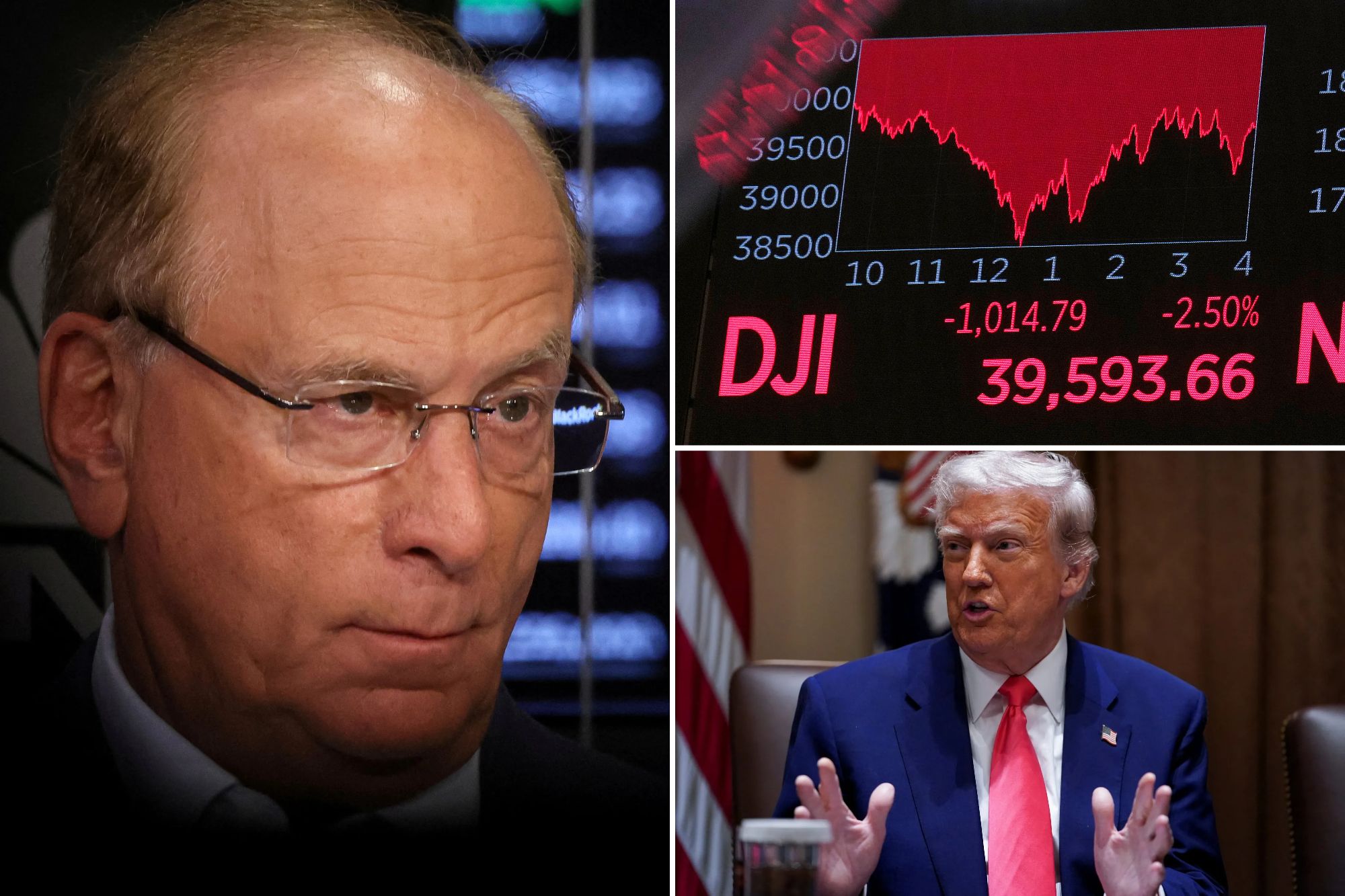 BlackRock CEO Larry Fink’s grim recession warning: Trump tariffs ‘beyond anything I could have ...