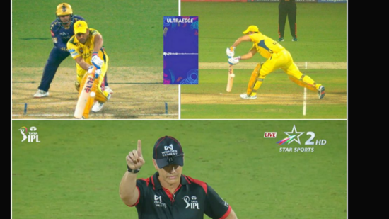 Why third umpire declared MS Dhoni LBW, neglecting a clear spike on UltraEldge: Full explanation
