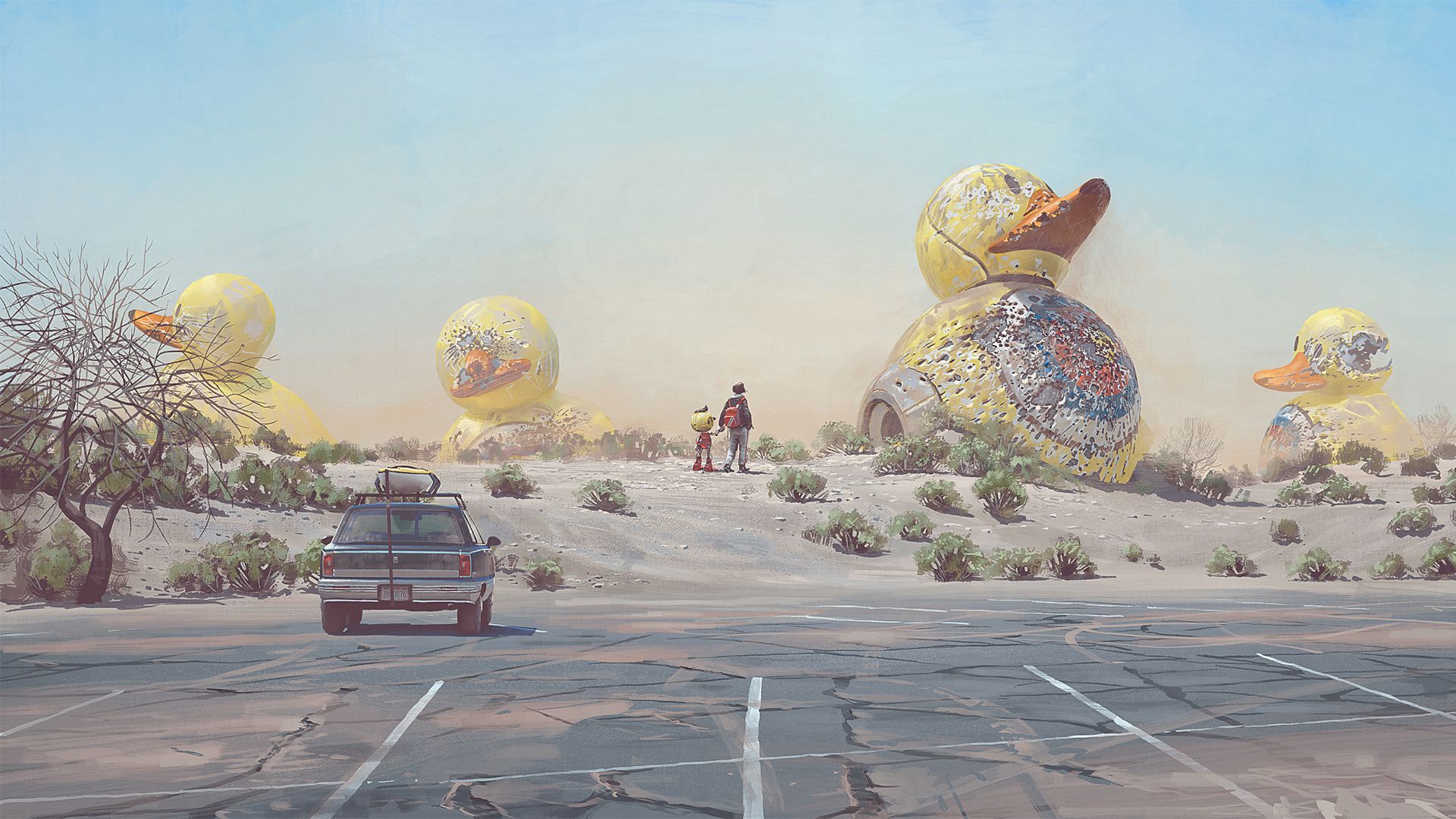 5 Simon Stålenhag art books to check out after you've watched 'The ...