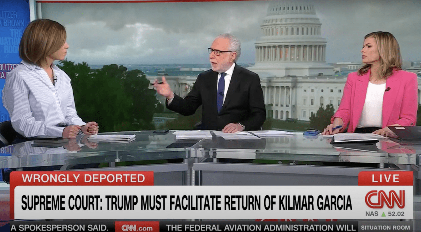 'Pick up the phone': CNN's Blitzer questions why Trump won't take ...
