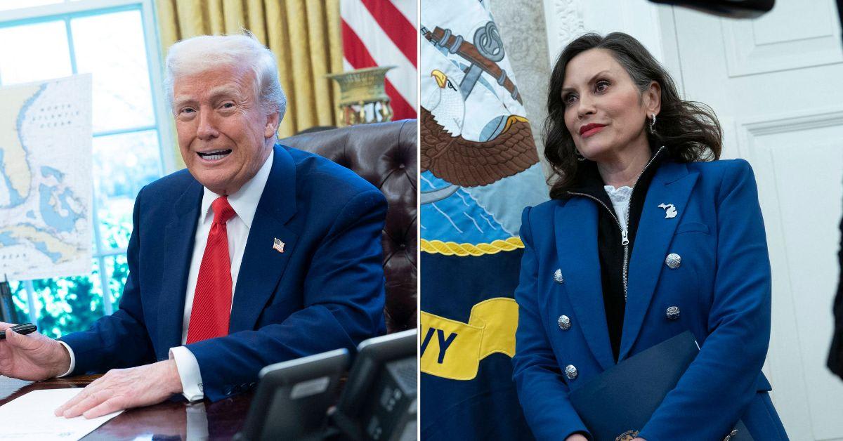 Donald Trump Accused of Using Democratic Michigan Governor Gretchen ...