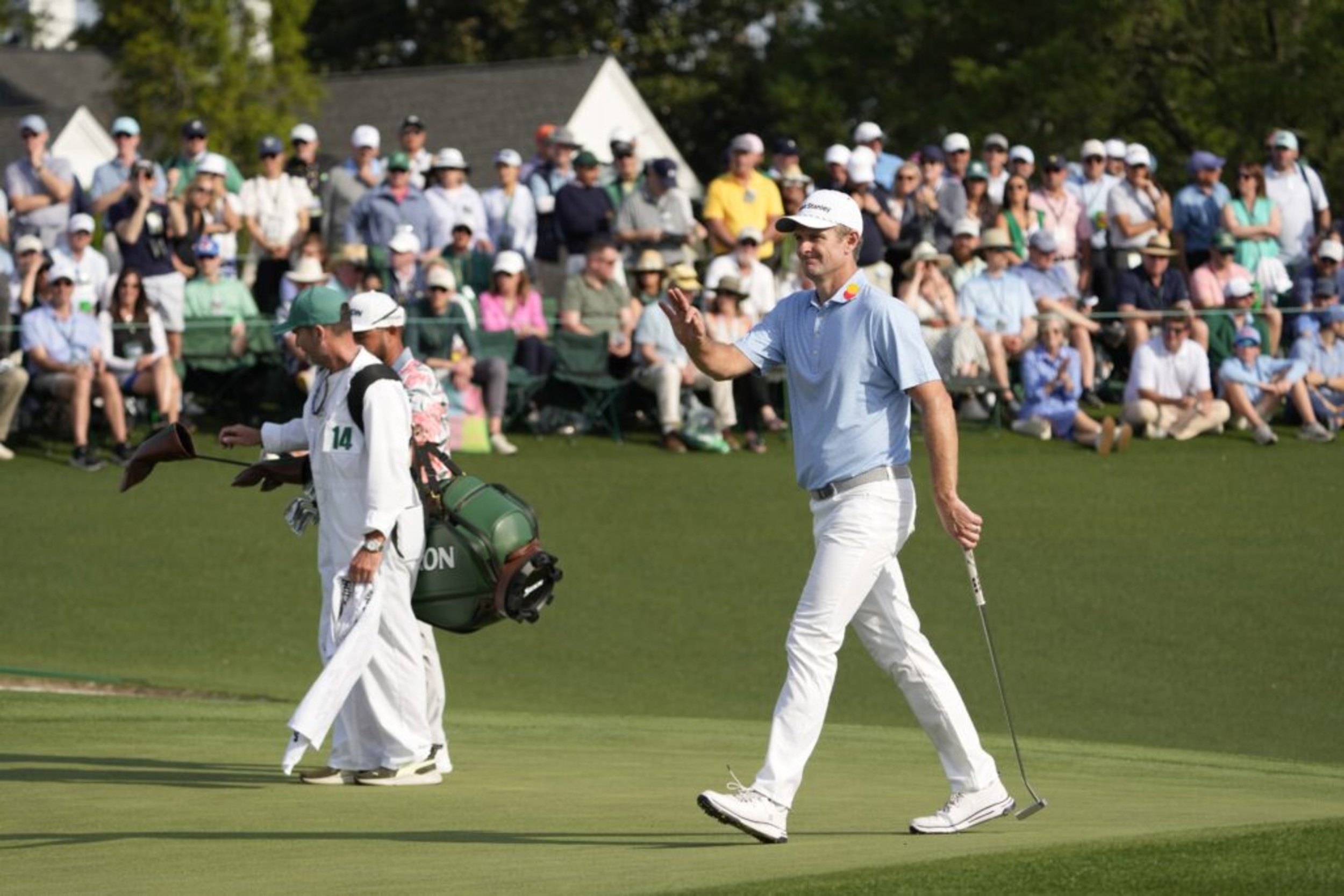 Masters 2025 Round 1: Justin Rose Leads, Rory McIlroy’s Steady Start ...