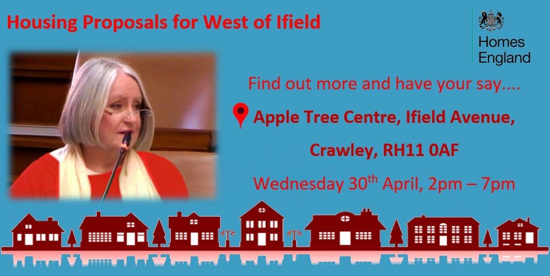 Cllr Alison Cornell: West of Ifield housing - make sure you know what's ...