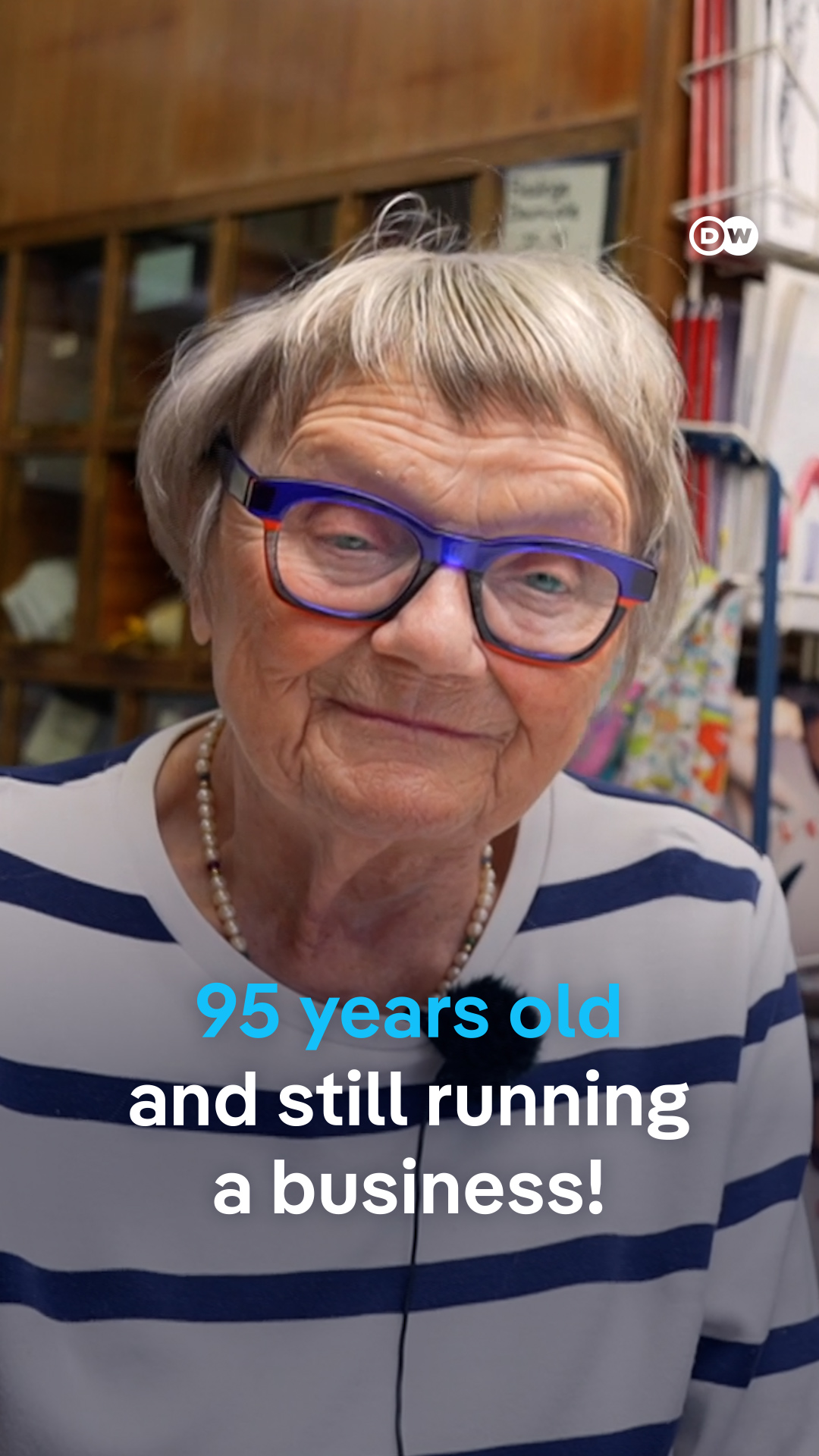 95 years old and still running a business!