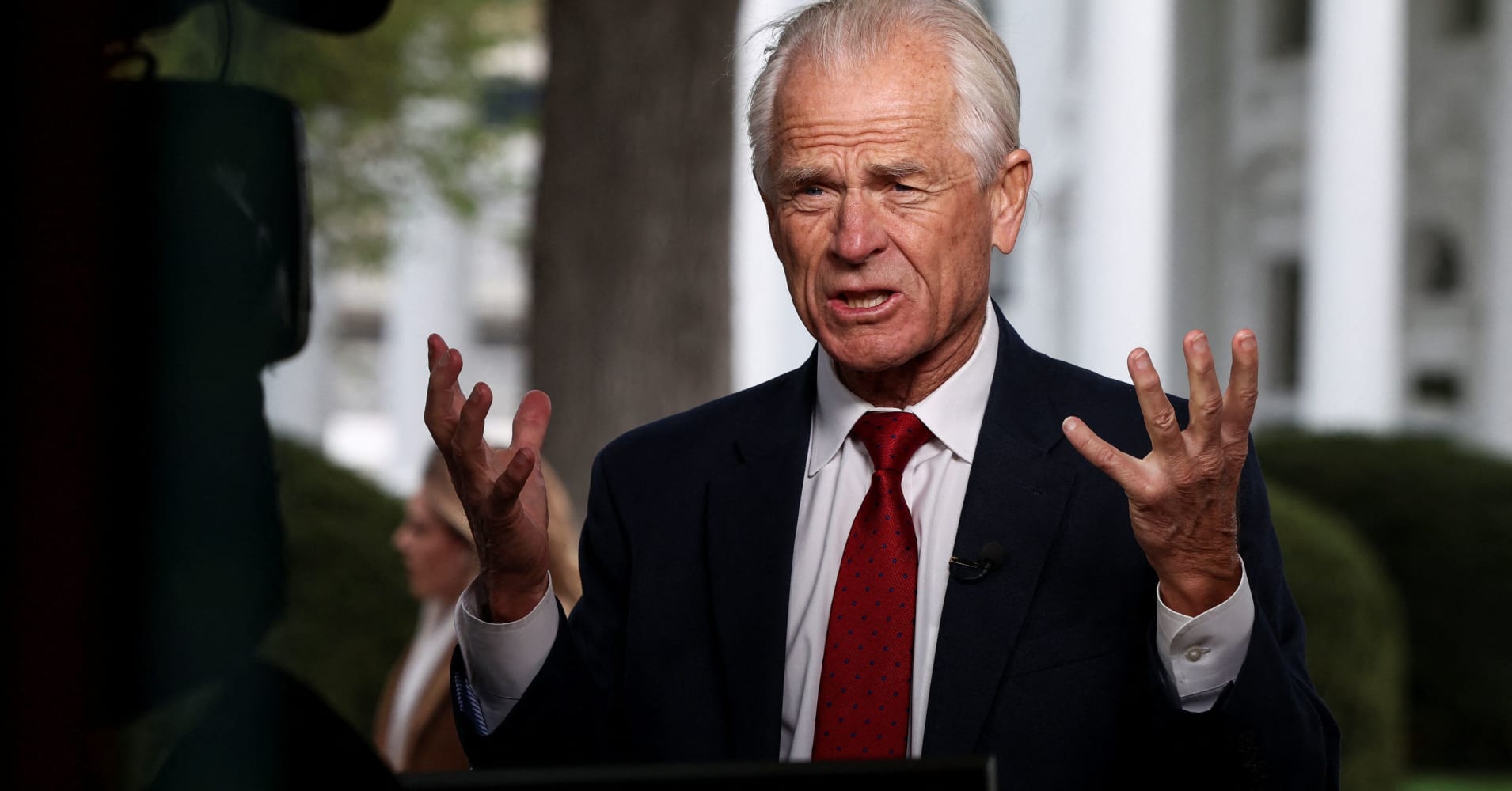 Trump advisor Peter Navarro hypes stocks a day after calling tariff ...