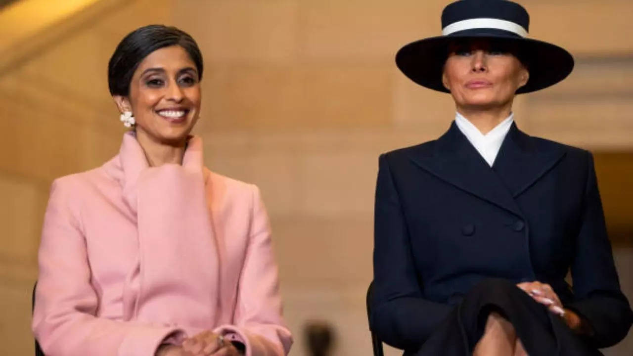 Indian-origin second lady Usha Vance reveals why she won't dye her grey ...