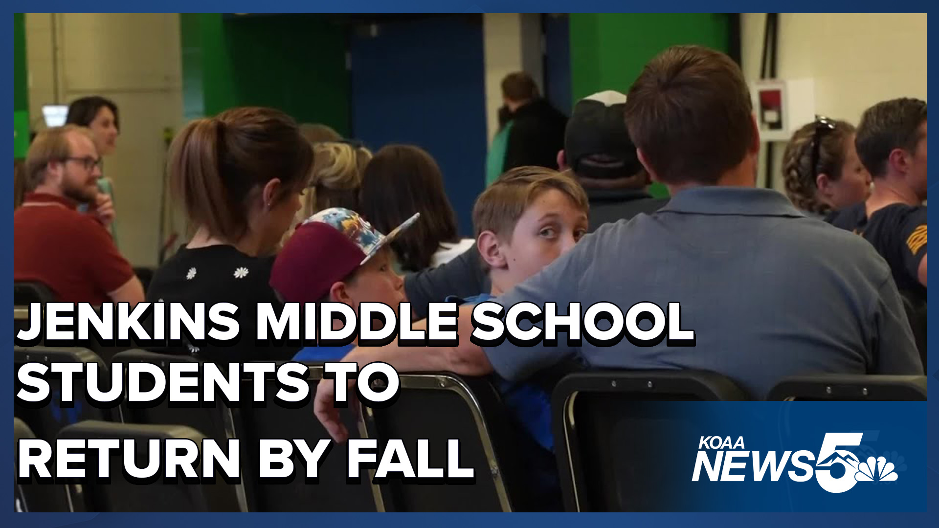 Jenkins Middle School Update: Sixth and Seventh Graders to Return This August