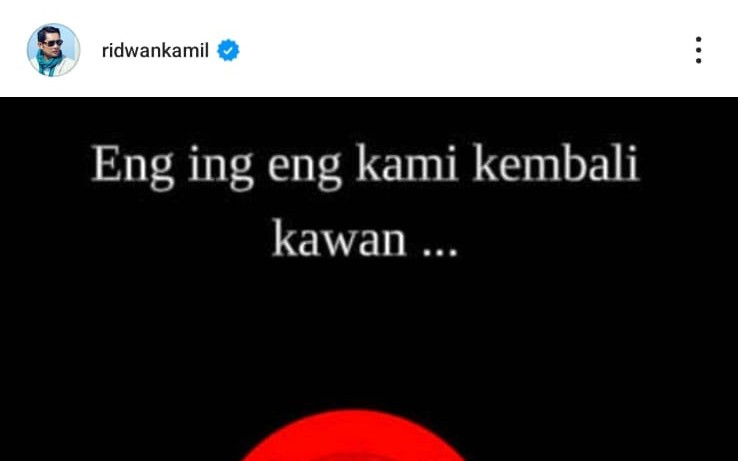Akun Instagram Diretas, Ridwan Kamil Langsung Lapor ke META & Bilang Begini