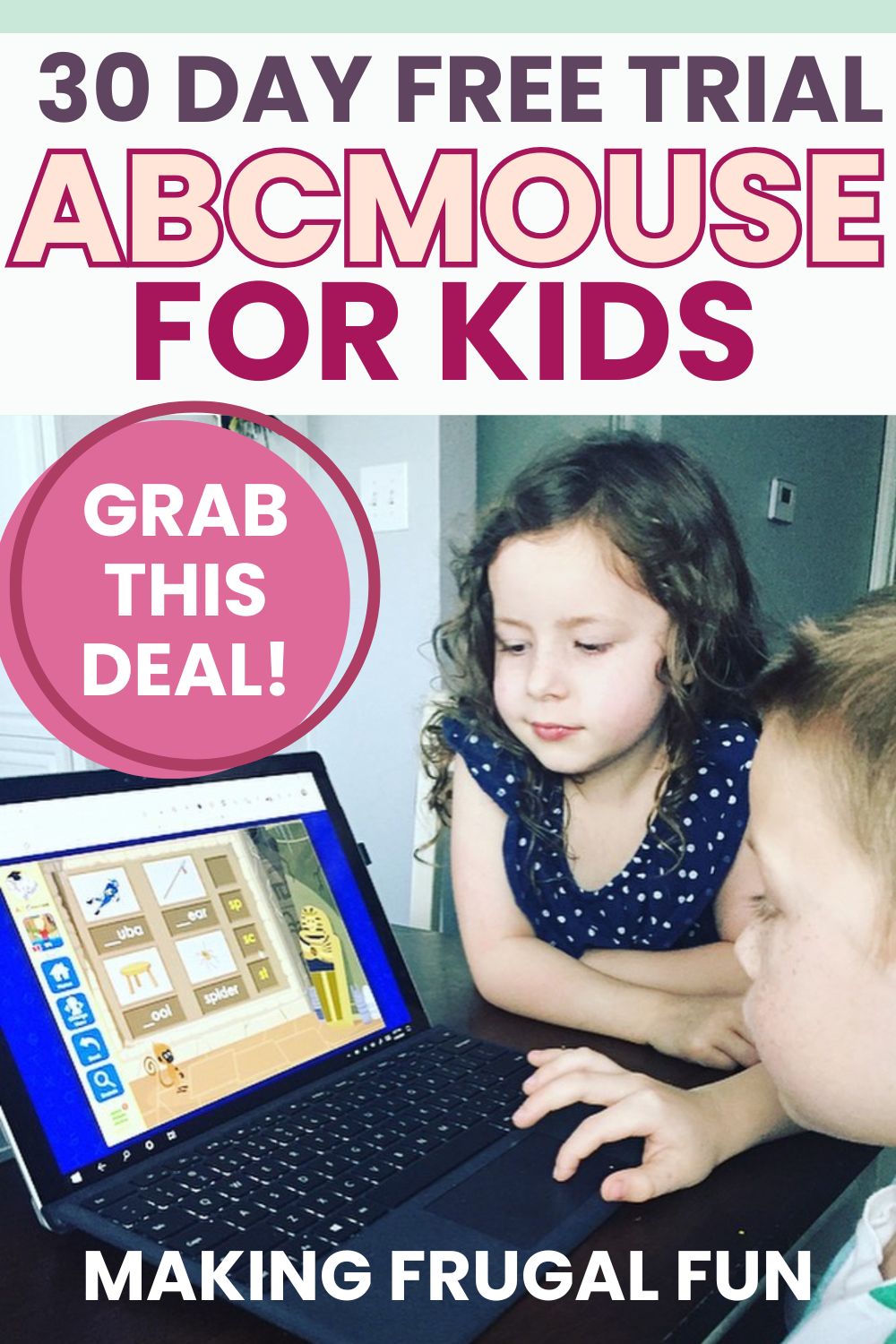 Get a 30 Day FREE Trial of ABCmouse – The Perfect Learning Tool for Summer!